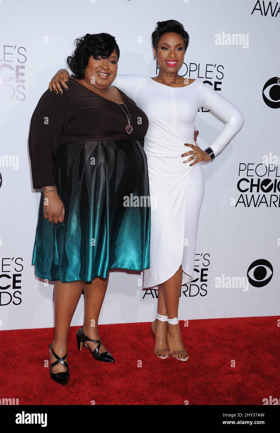 Jennifer Hudson and Julia Hudson attending the 40th Annual People's ...