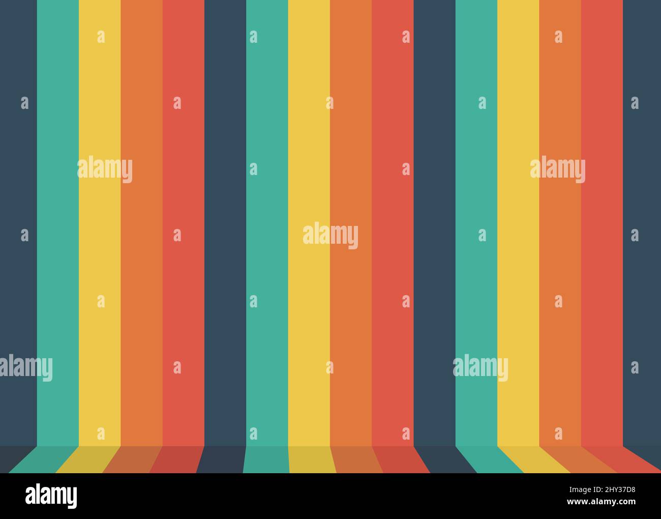 Illustration of colors palette Stock Photo - Alamy