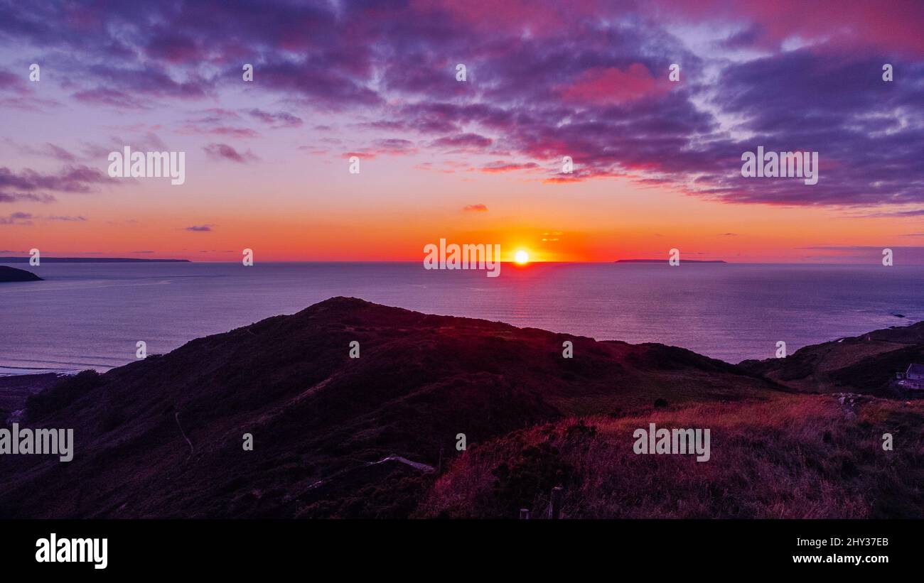 Wollacombe beach hi-res stock photography and images - Alamy