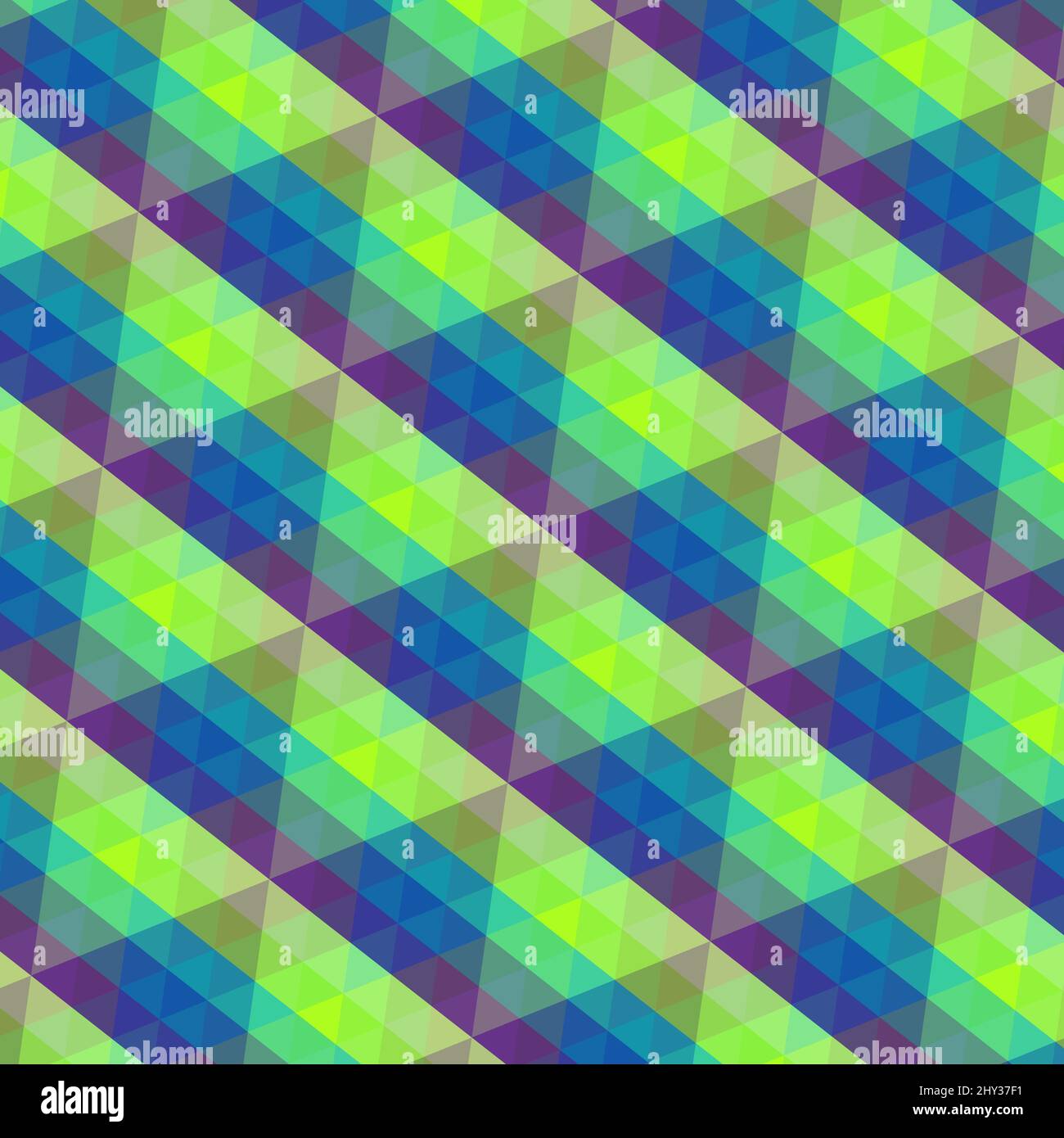 Illustration of Geometric mosaic pattern with colorful gradient ...