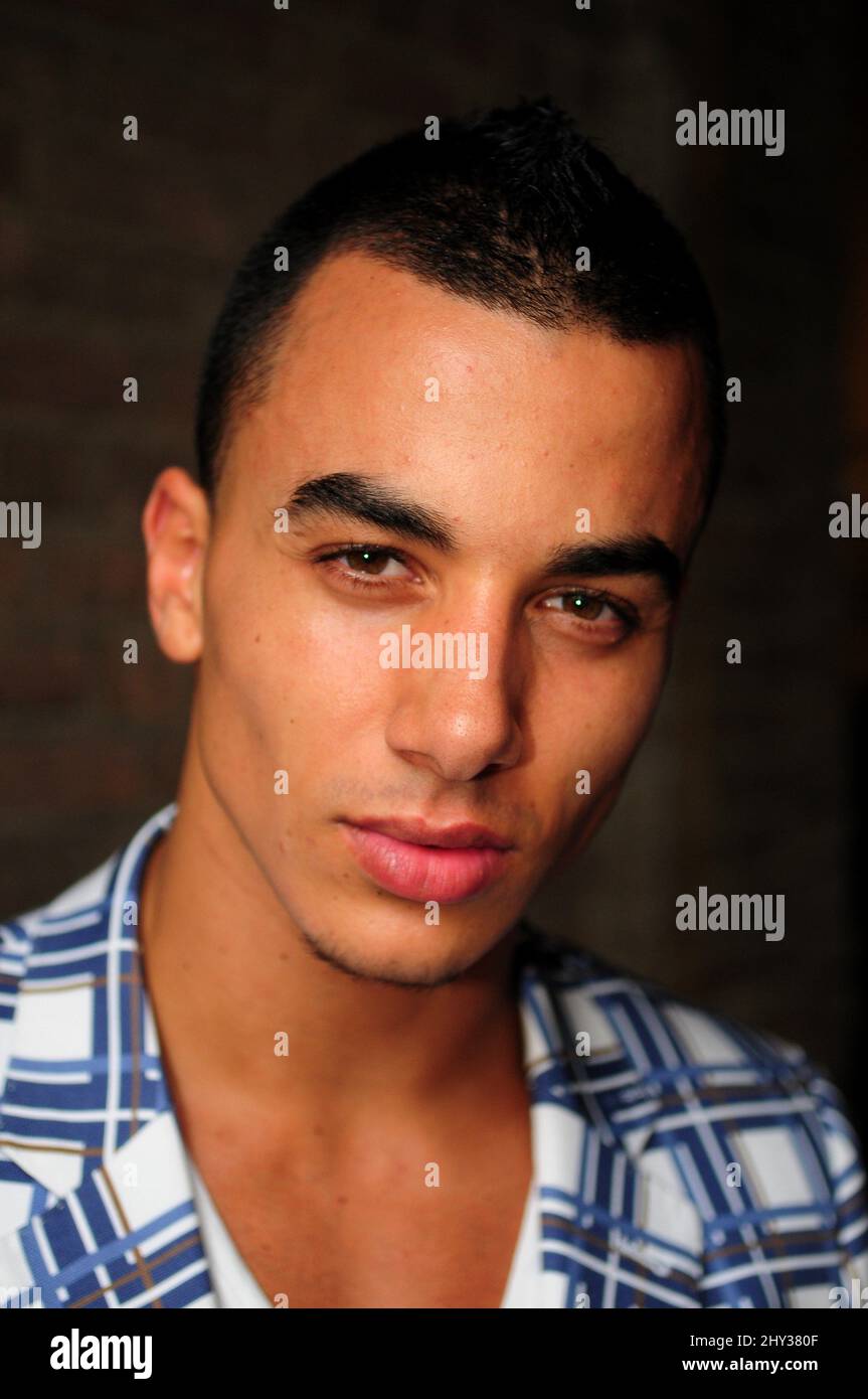 Timor Steffens during a photoshoot in Amsterdam, Netherlands Stock ...