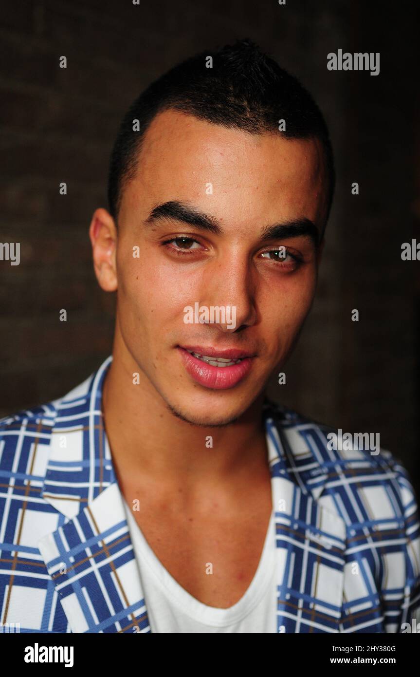 Timor Steffens during a photoshoot in Amsterdam, Netherlands Stock ...