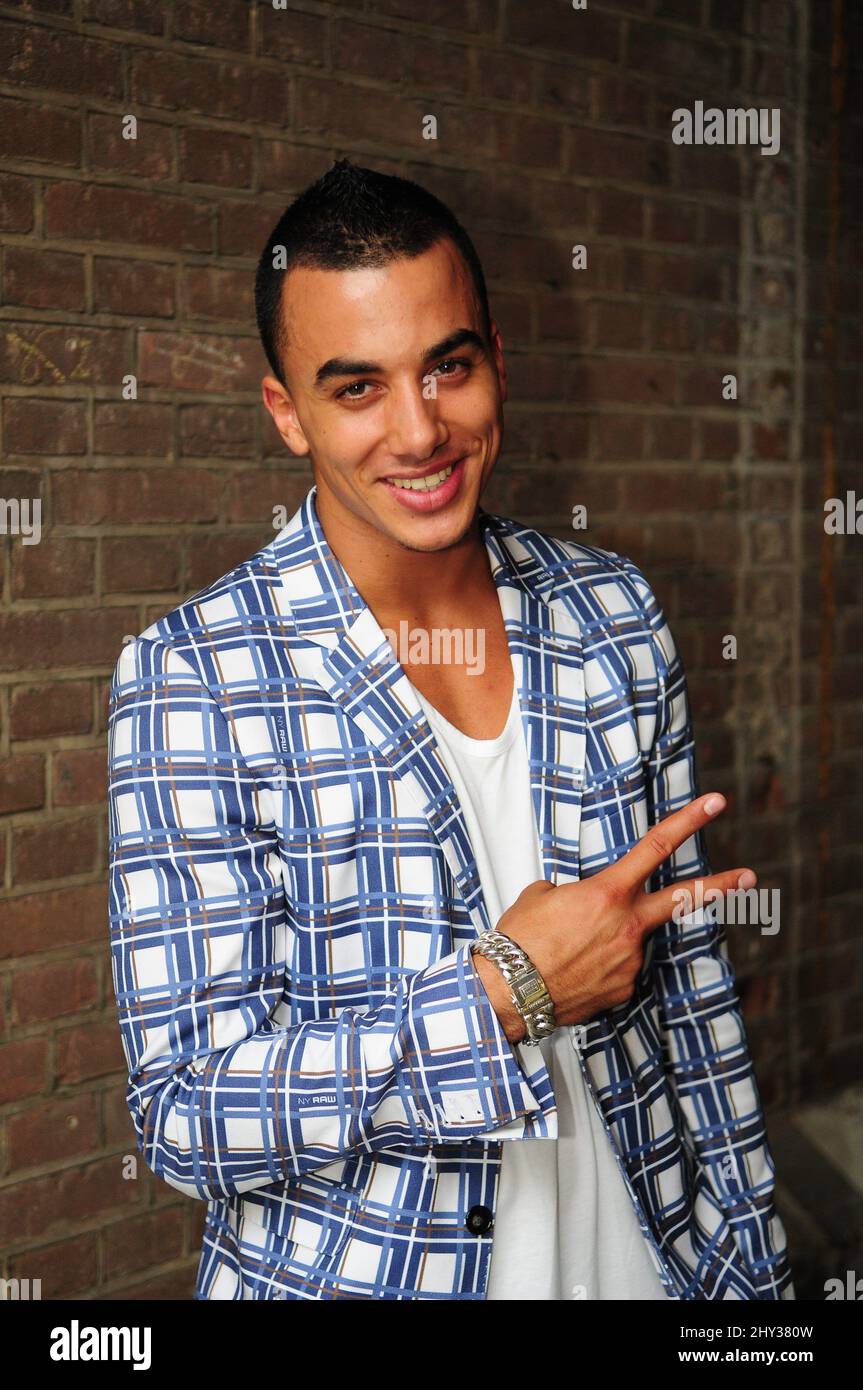 Timor Steffens during a photoshoot in Amsterdam, Netherlands Stock ...