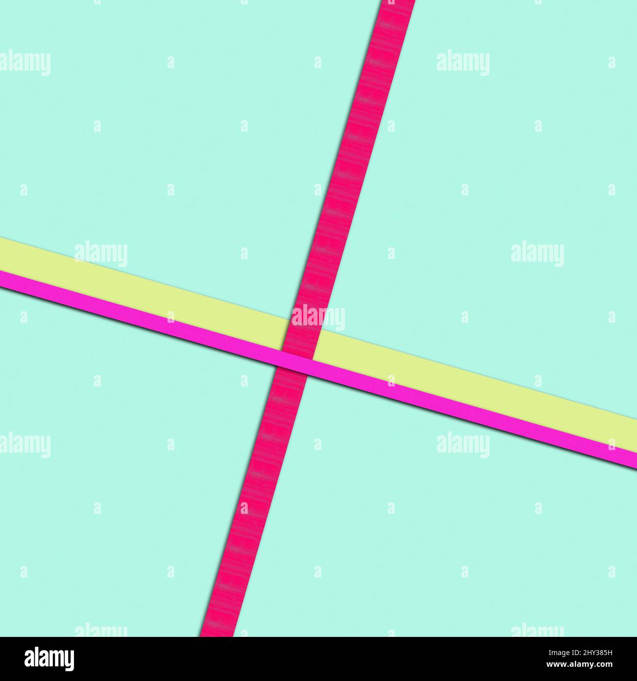 Illustration of pattern with pink gradient lines on light blue ...