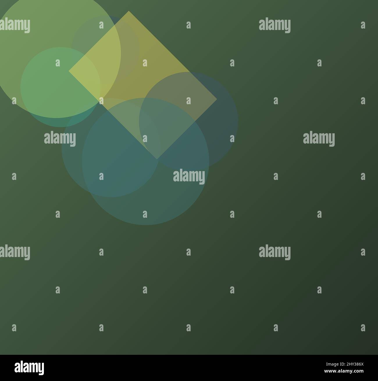 Illustration of pattern with colorful transparent geometric shapes on ...