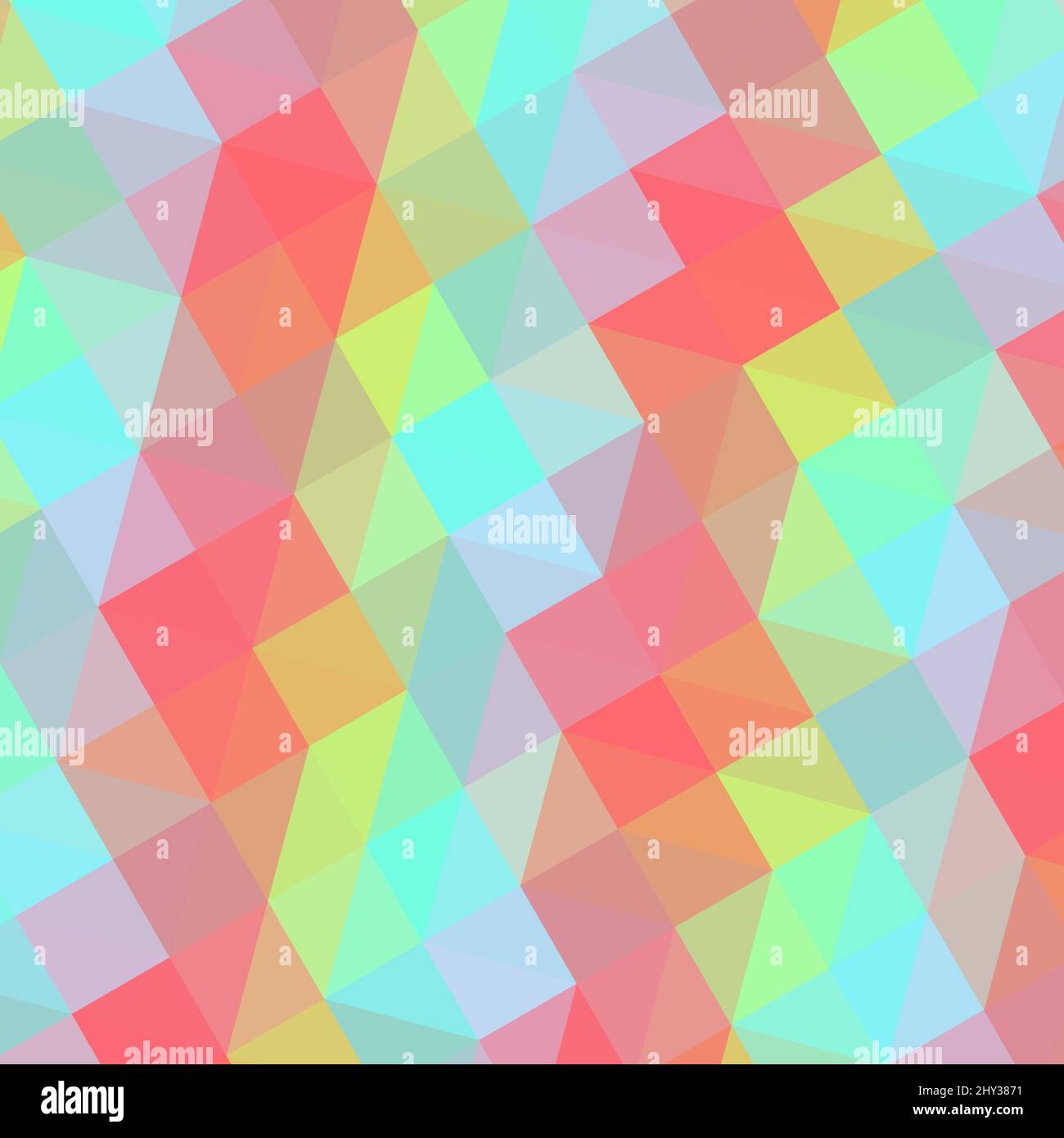 Abstract illustration of colorful square tiles Stock Photo - Alamy