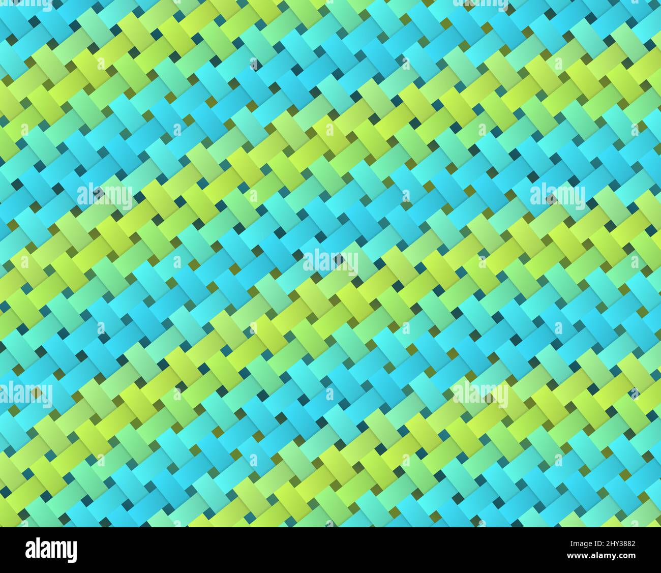 Illustration of a colorful abstract basket weave pattern Stock Photo ...