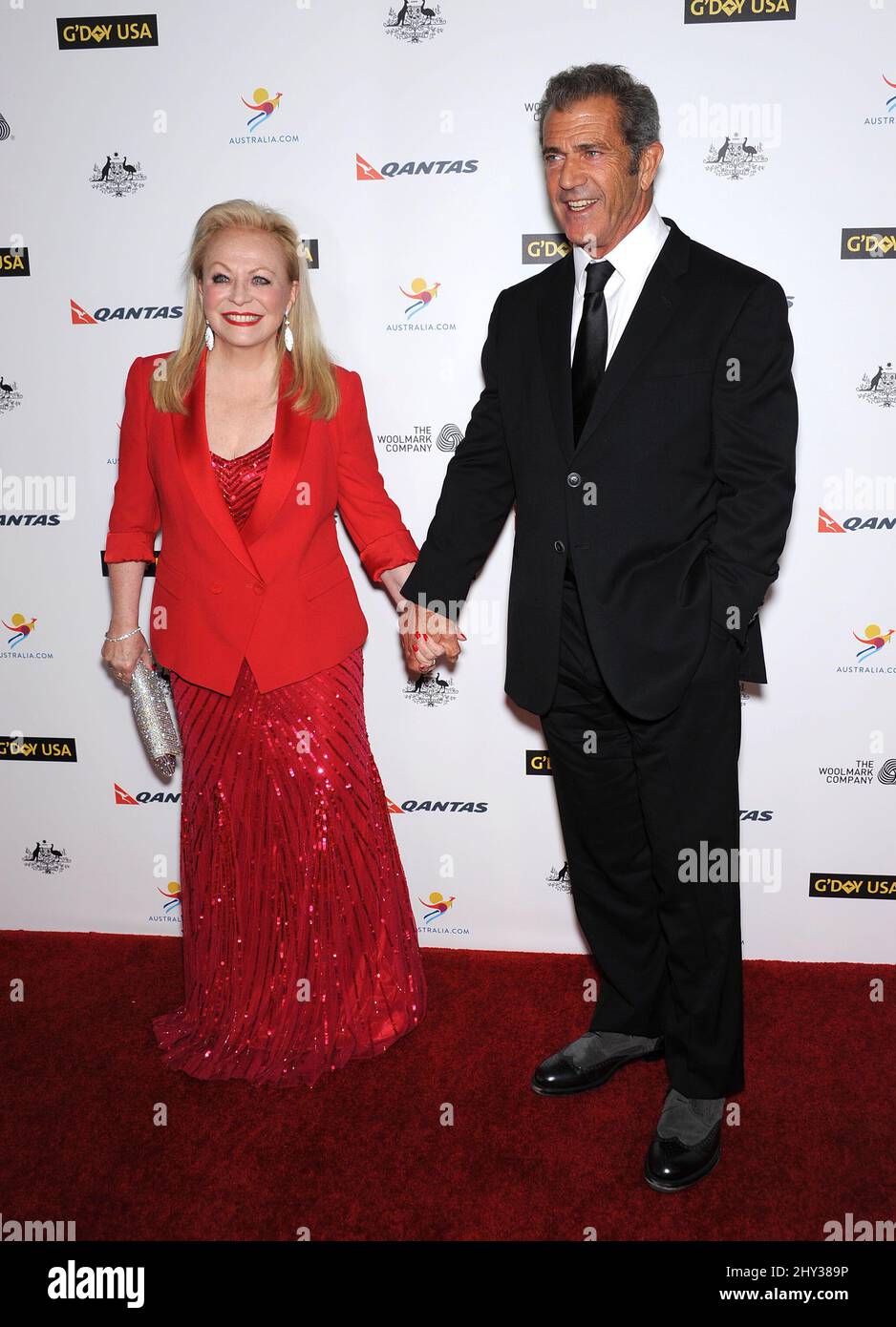 Jacki Weaver & Mel Gibson attending the 2014 G'Day USA Los Angeles ...