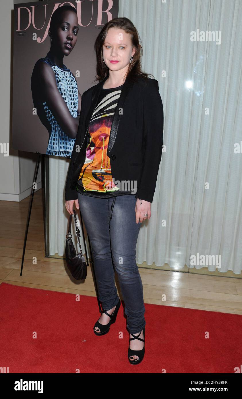 Thora Birch attending DuJour magazine great performances issue pre ...