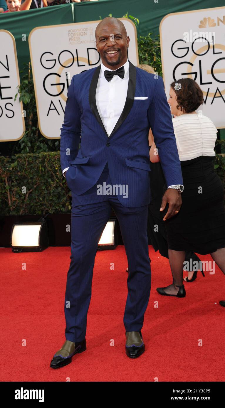 Terry Crews attend the 71st Annual Golden Globe Awards, held at the ...