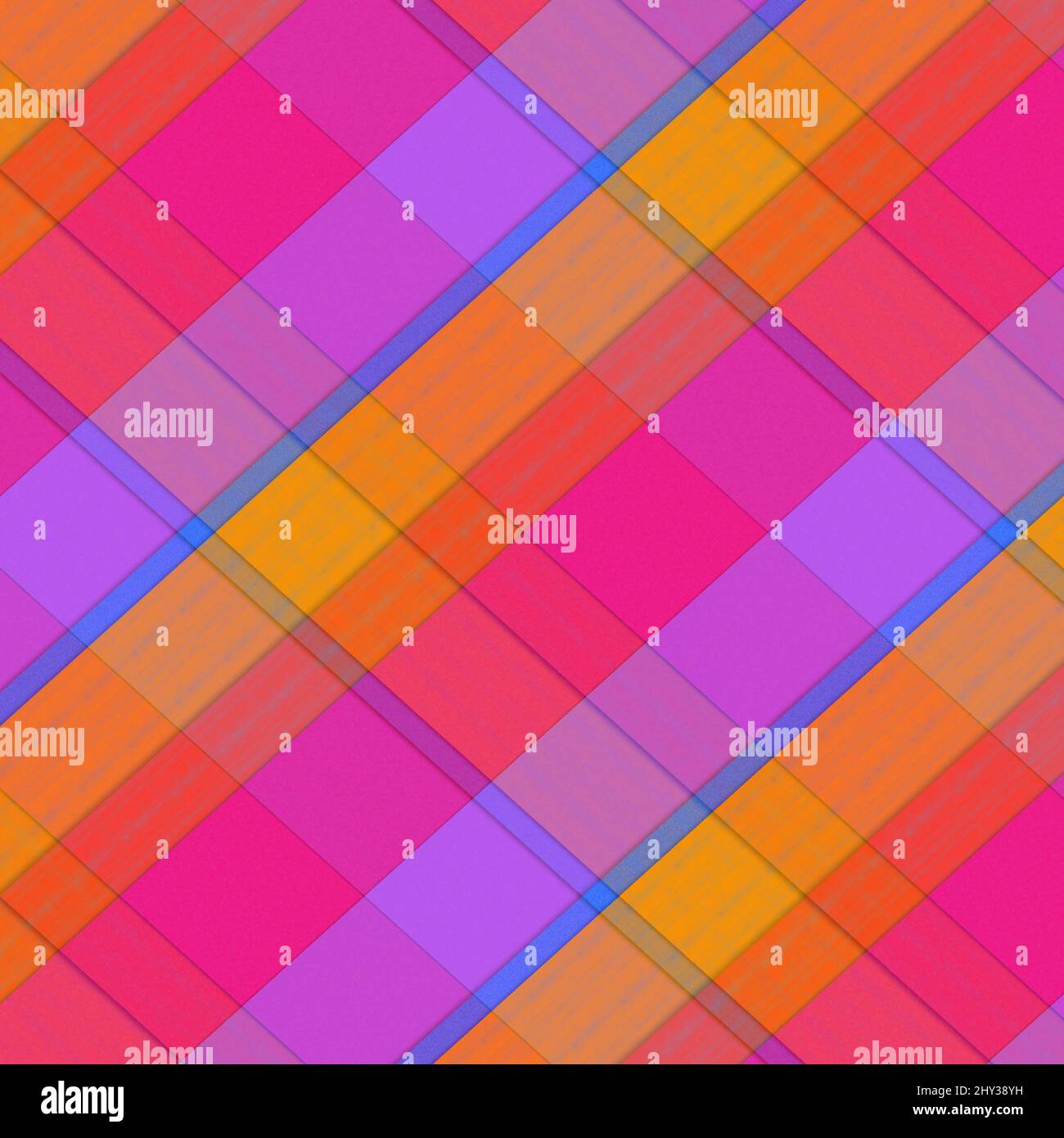 Abstract illustration of colorful square tiles Stock Photo - Alamy
