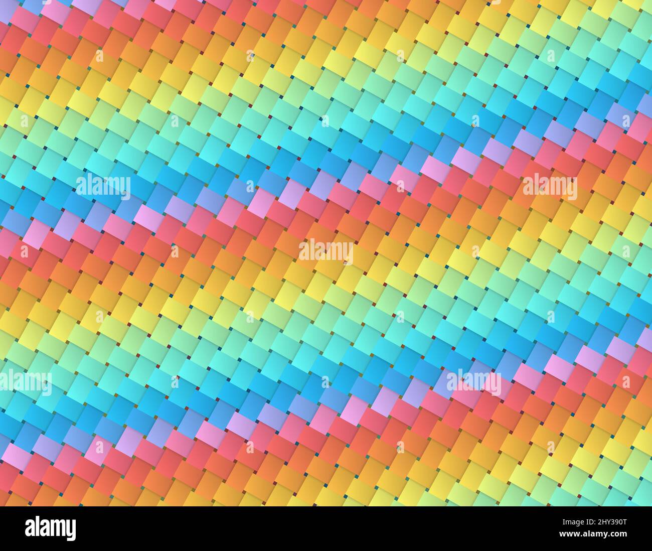 Illustration of a colorful abstract basket weave pattern Stock Photo ...