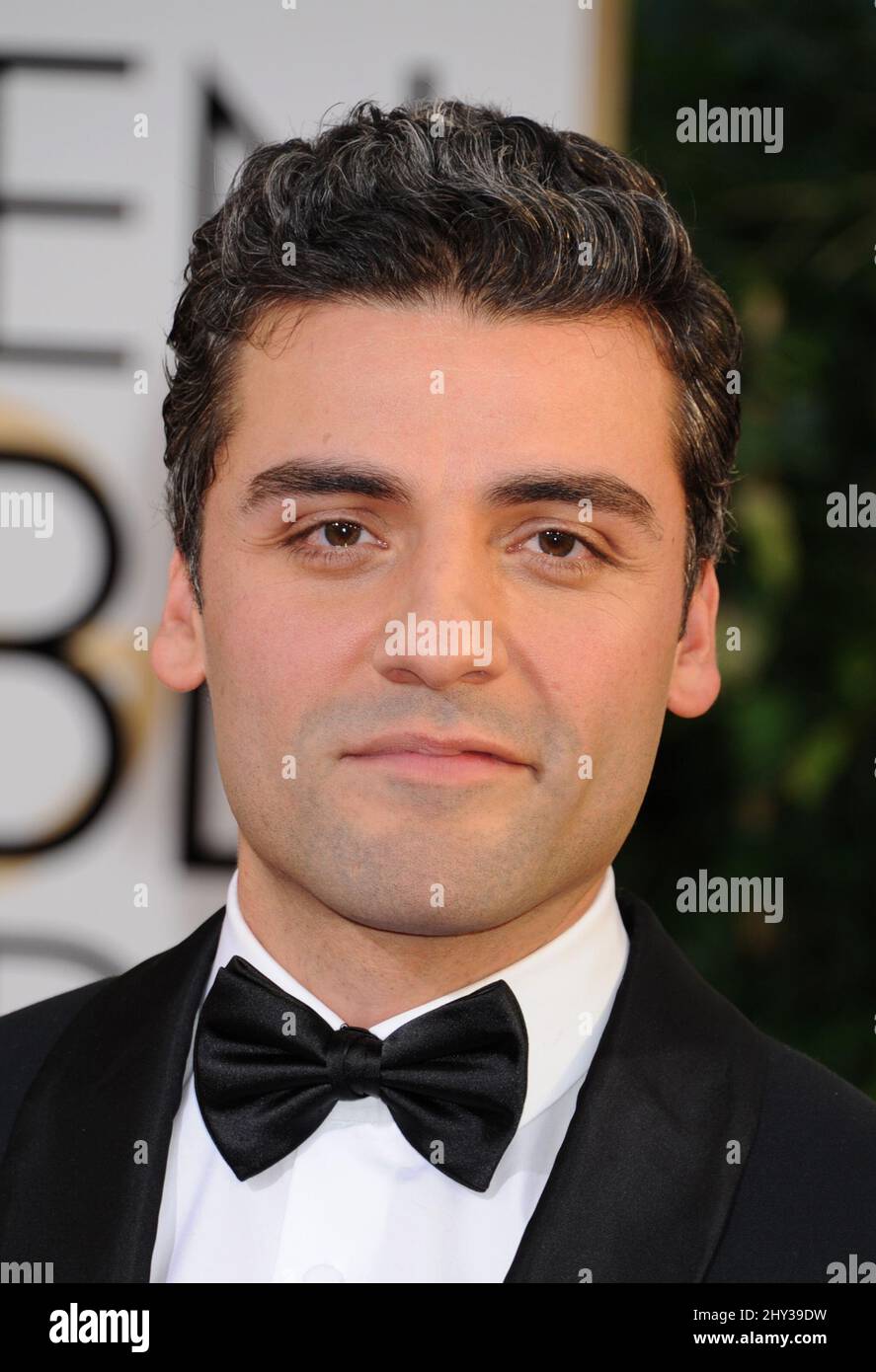 Oscar Isaac attend the 71st Annual Golden Globe Awards, held at the ...