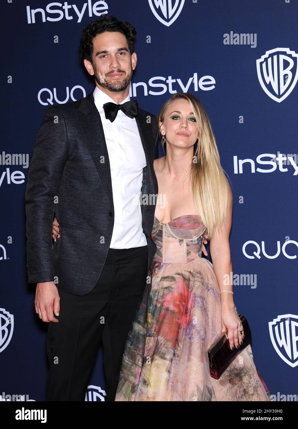 Kaley Cuoco and husband Ryan Sweeting attending the 15th annual InStyle ...