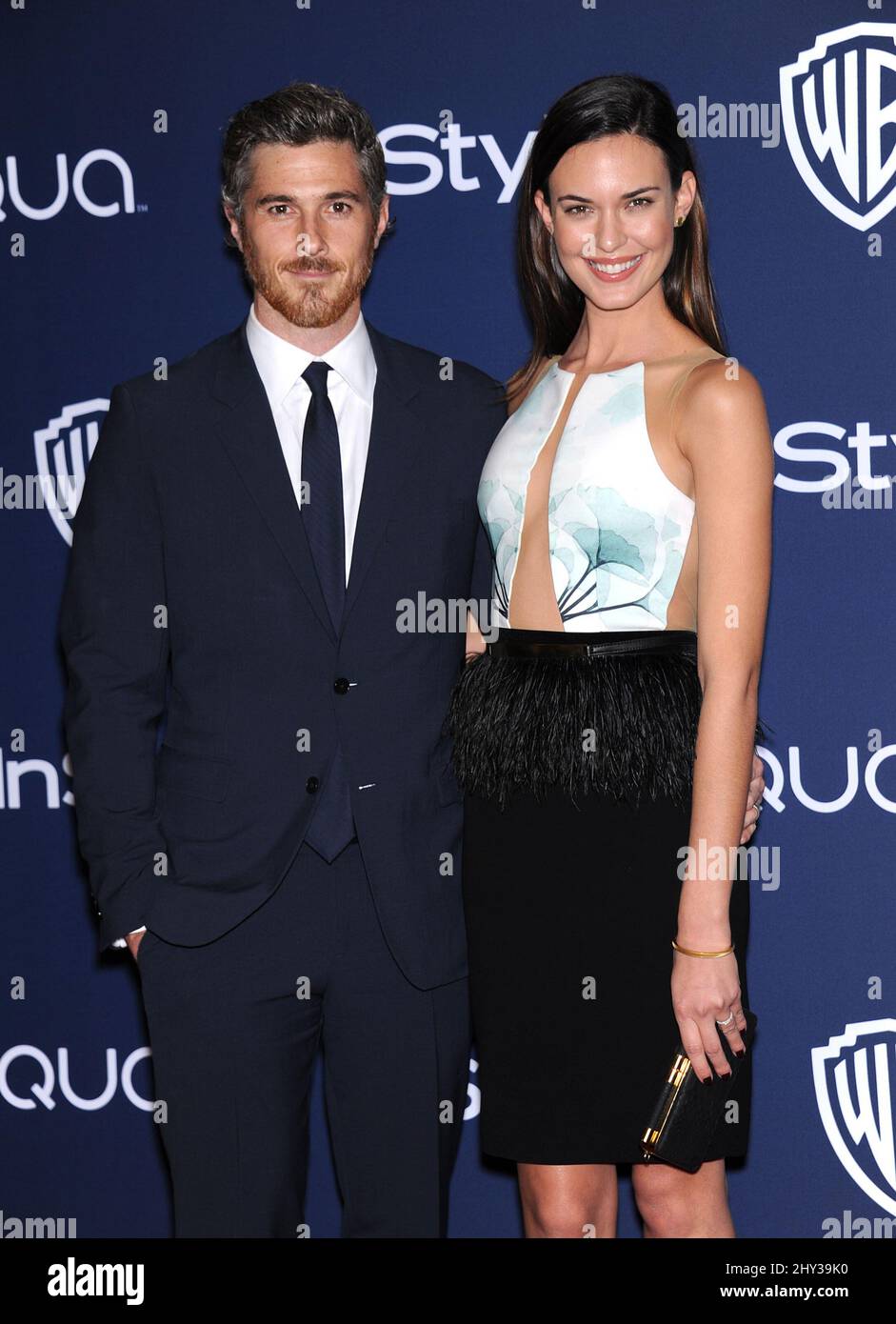Dave Annable and Odette Annable attending the 15th annual InStyle and ...