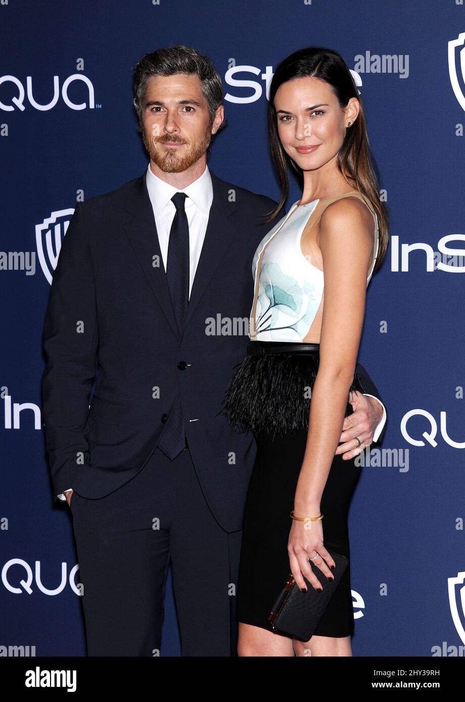 Dave Annable and Odette Annable attending the 15th annual InStyle and ...