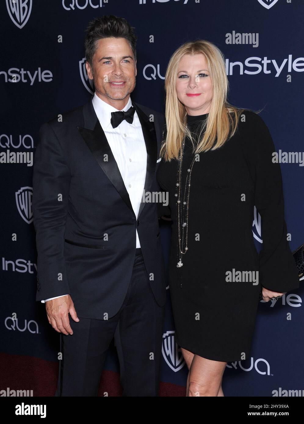 Rob Lowe & Sheryl Berkoff attending the 15th annual InStyle and Warner ...