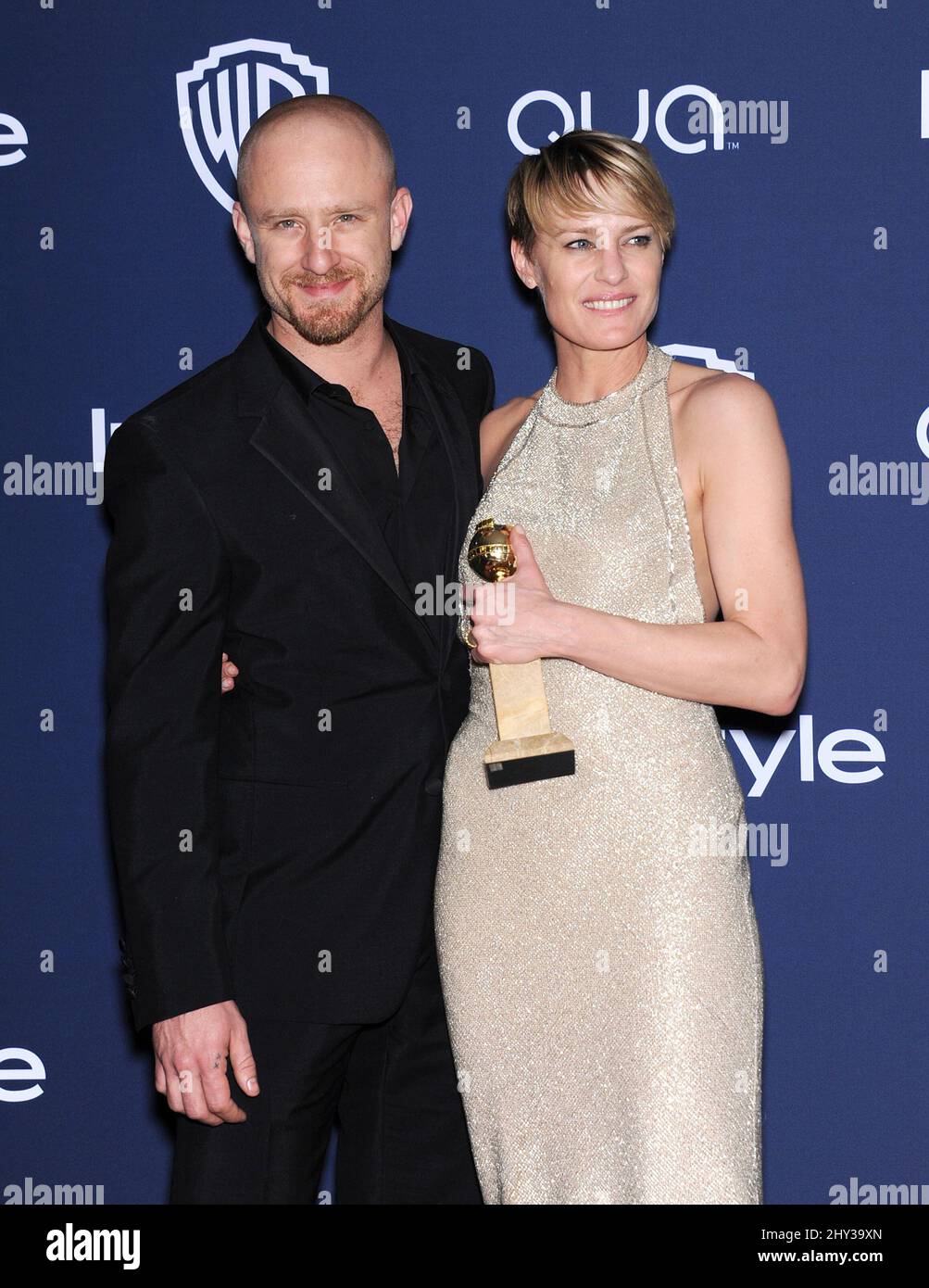 Ben Foster and Robin Wright attending the 15th annual InStyle and ...