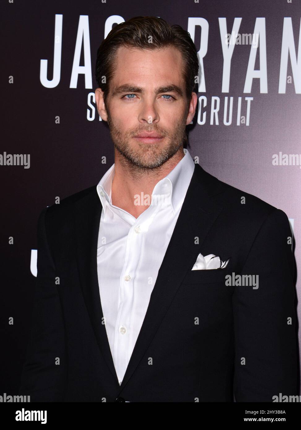 Chris Pine attending "Jack Ryan: Shadow Recruit" premiere held at ...