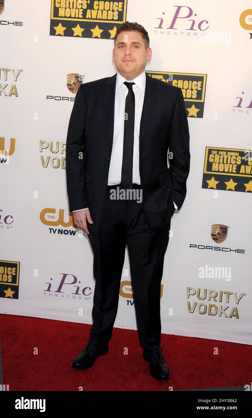 Jonah Hill attending the 19th Annual Critics' Choice Movie Awards held ...