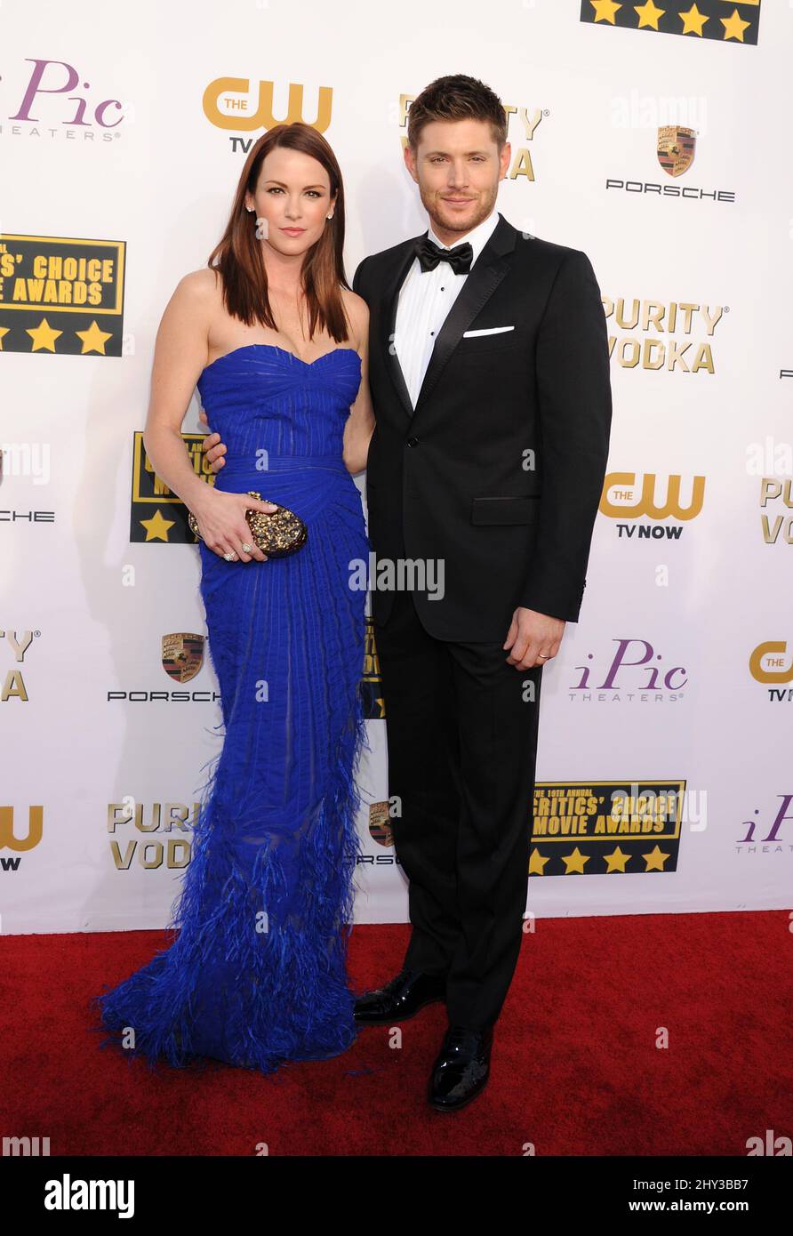 Jensen Ackles and Danneel Ackles attending the 19th Annual Critics ...