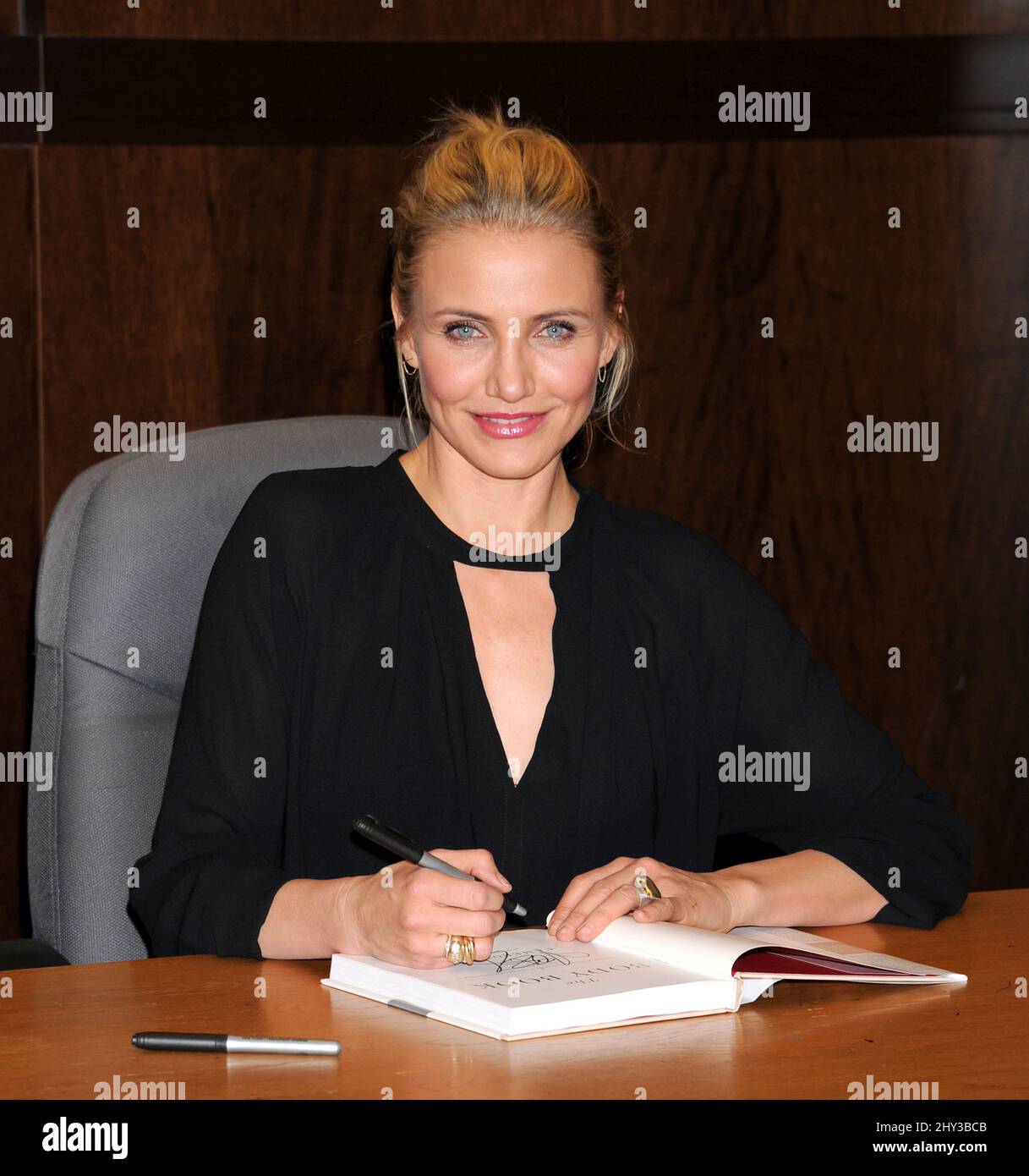 Cameron Diaz at the signing of her book 'The Body Book', held at Barnes ...