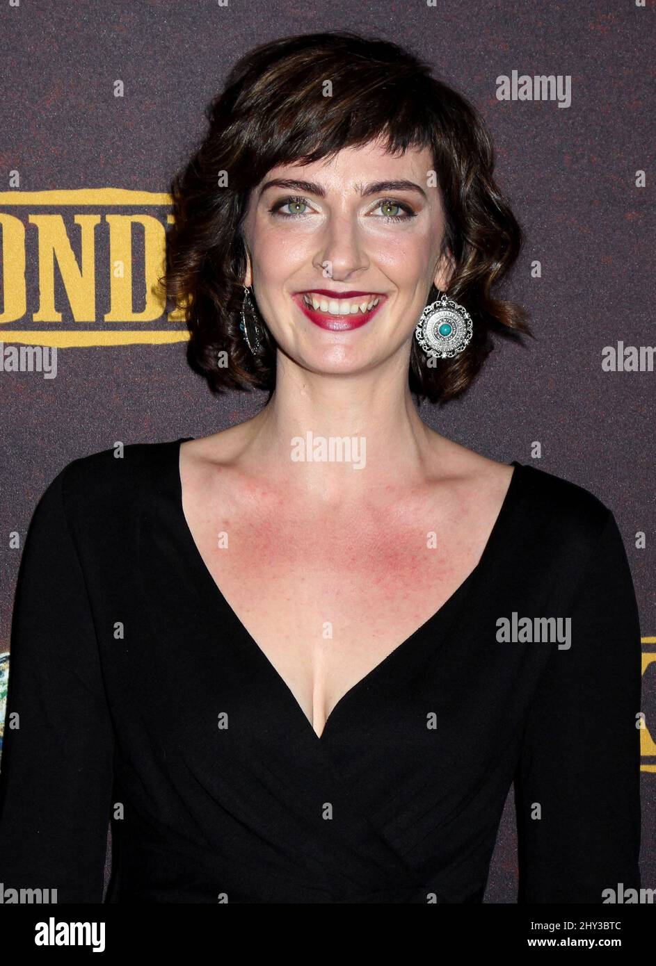 Emily Riedel attends the premiere of the Discovery Channel's "Klondike ...