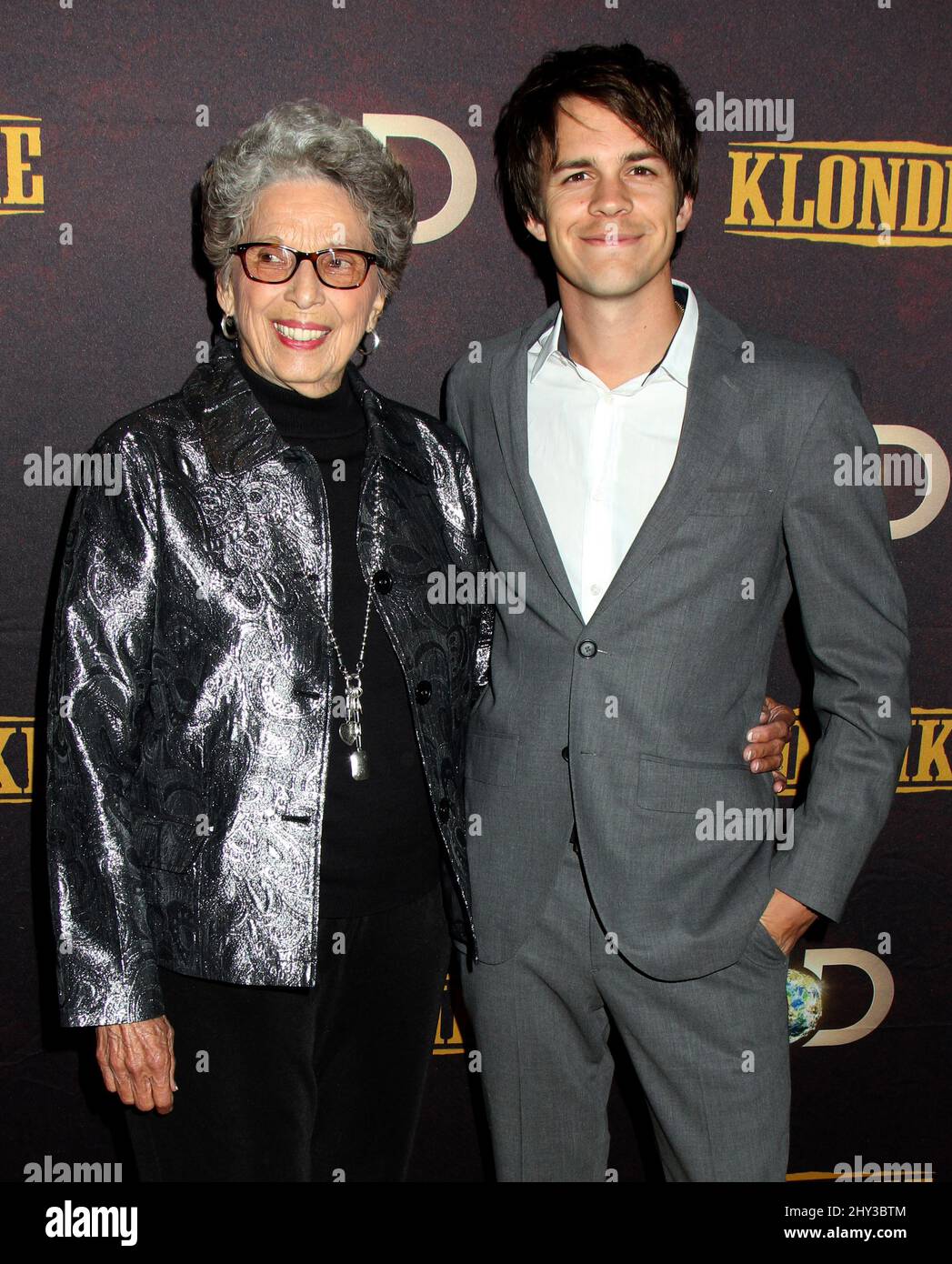 Johnny Simmons attends the premiere of the Discovery Channel's ...