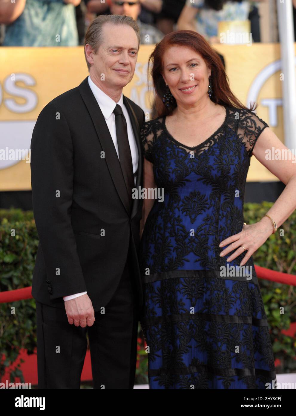 Steve Buscemi & Jo Andres attends the 20th Annual SAG Awards at Shrine ...