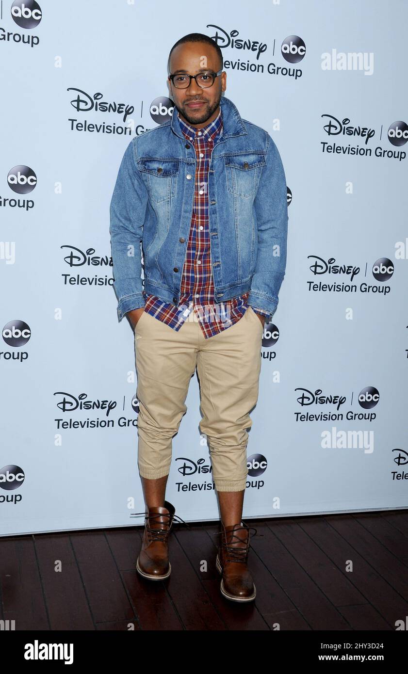 Columbus Short attending the ABC Television Group Winter TCA Press Tour ...