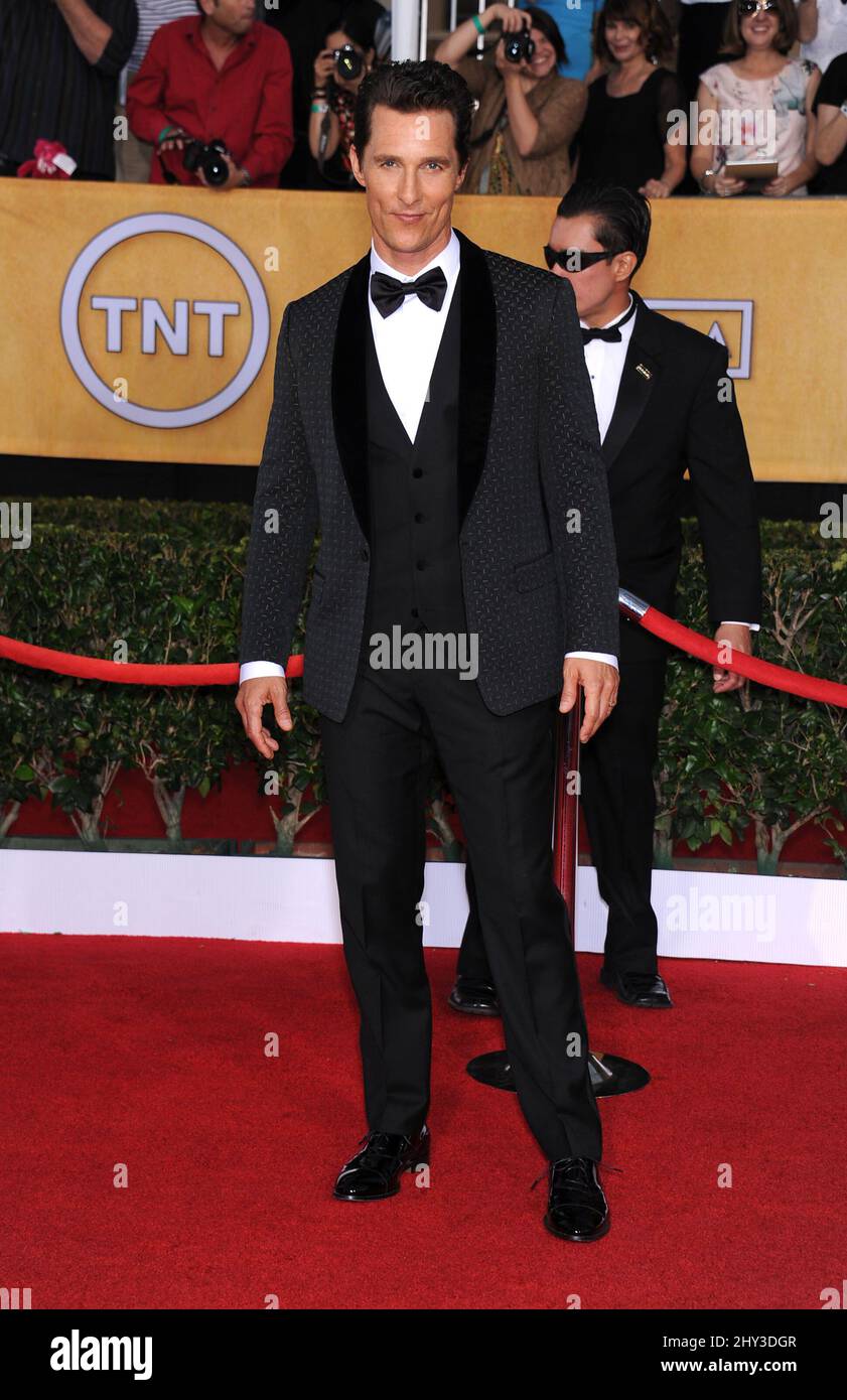 Matthew McConaughey attends 20th Annual Screen Actors Guild Awards held ...