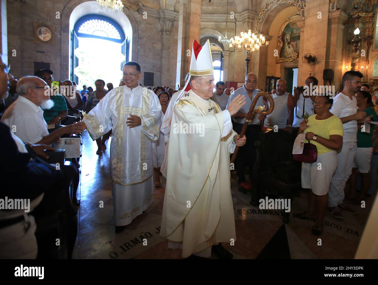 salvador, bahia, brazil - january 1, 2016: Dom Murilo Krieger ...