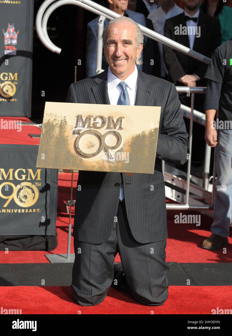 Gary Barber attends the Metro-Goldwyn-Mayer kicking off their 90th ...