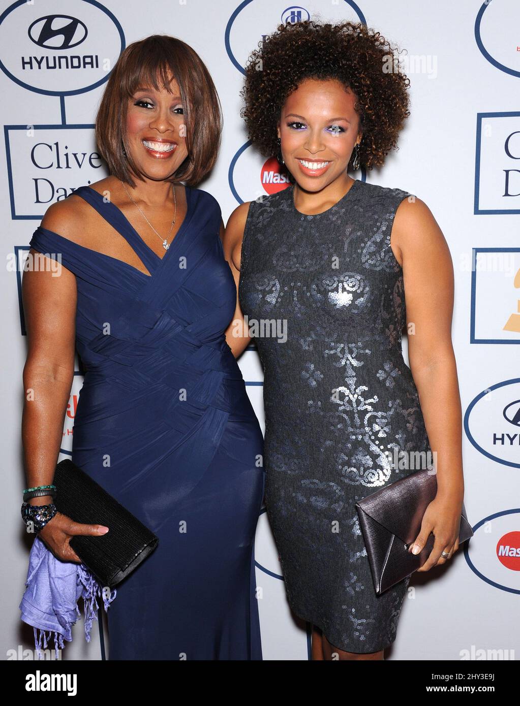 Gayle King & Kirby Bumpus attending the Clive Davis Annual Pre-Grammy ...