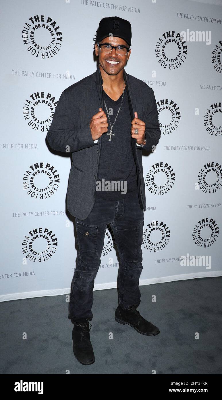 Shemar Moore attending the premiere of Justice League: War at the Paley ...