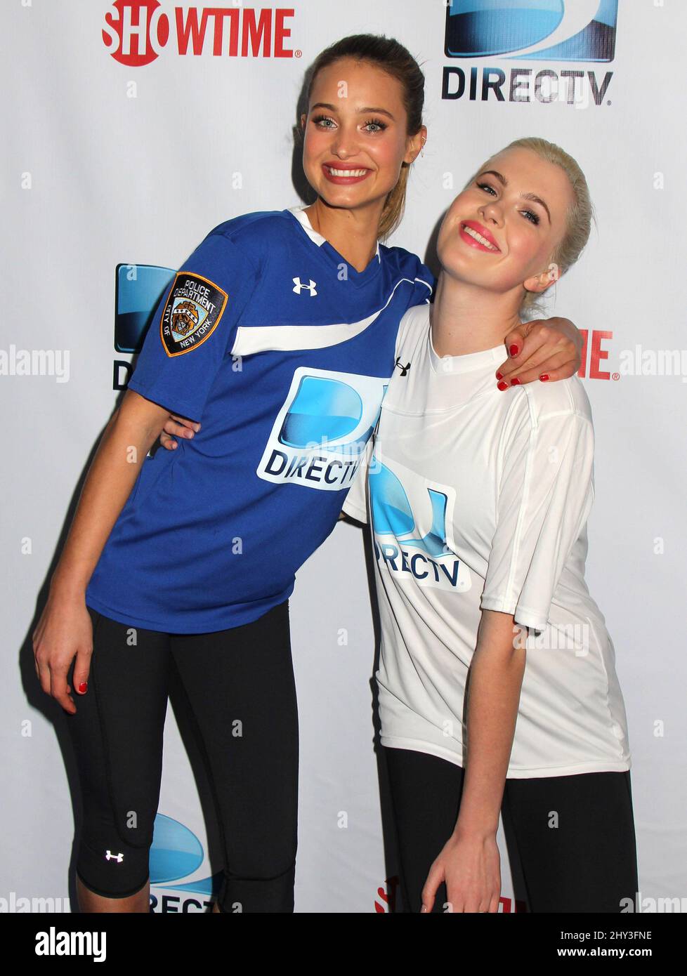 Hannah Davis and Ireland Baldwin attending DIRECTV's 8th Annual ...