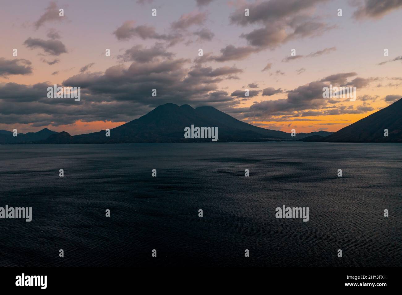 Beautiful shot of Lake Atitlan, Guatemala Stock Photo - Alamy