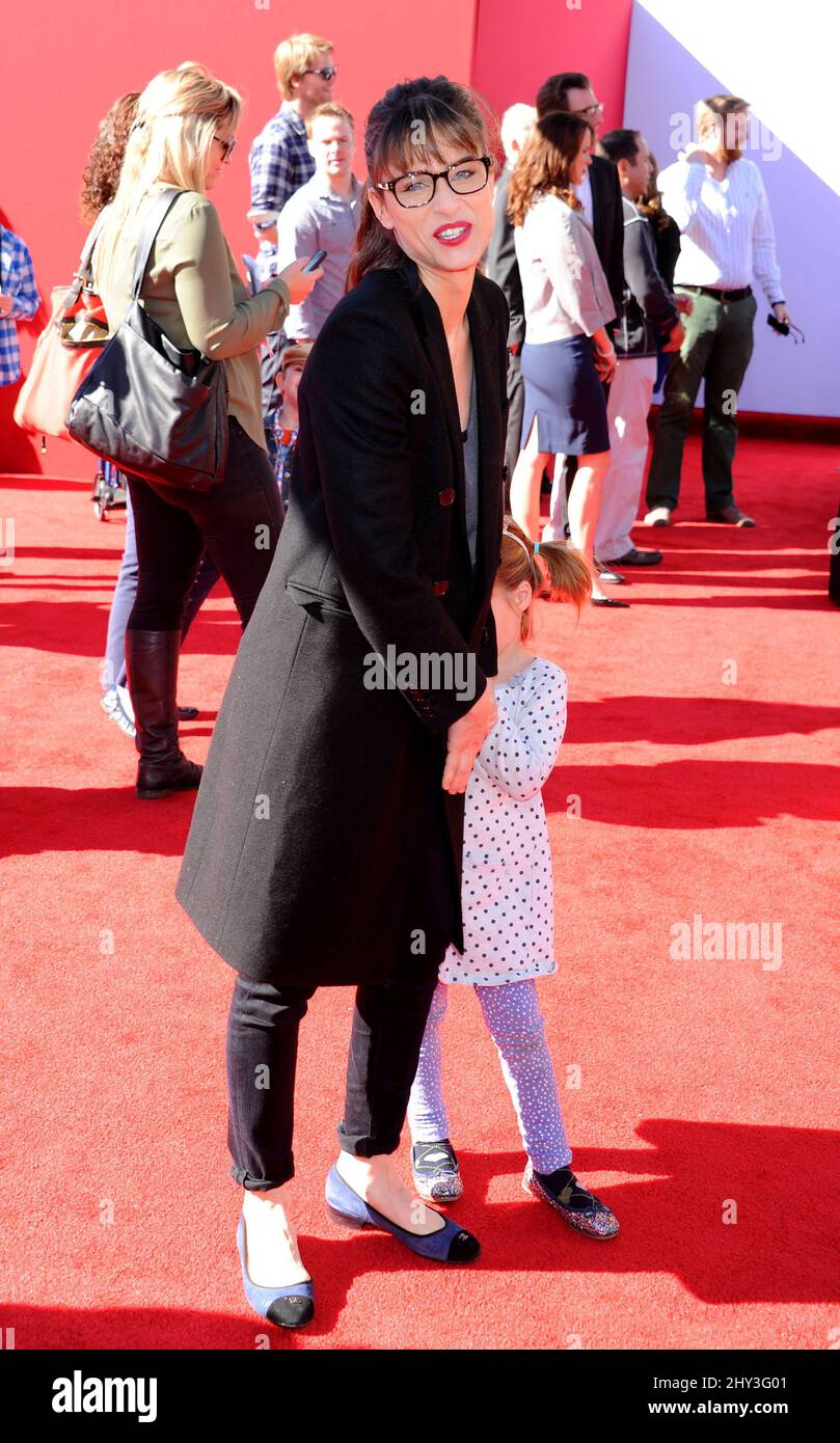 Amanda Peet attending "The Lego Movie" premiere held at the Regency ...