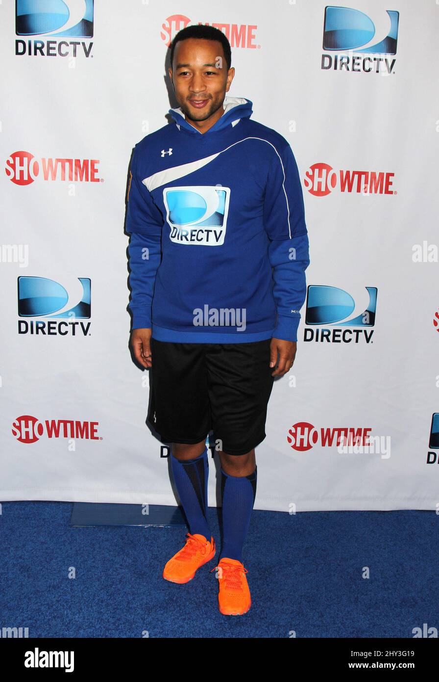 John Legend attending DIRECTV's 8th Annual Celebrity Beach Bowl held at ...