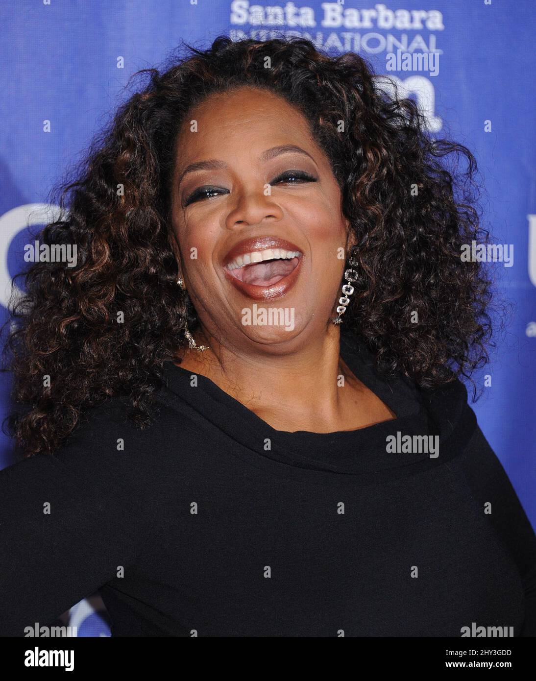 Oprah Winfrey attending the SBIFF 2014: Oprah Winfrey Receives ...