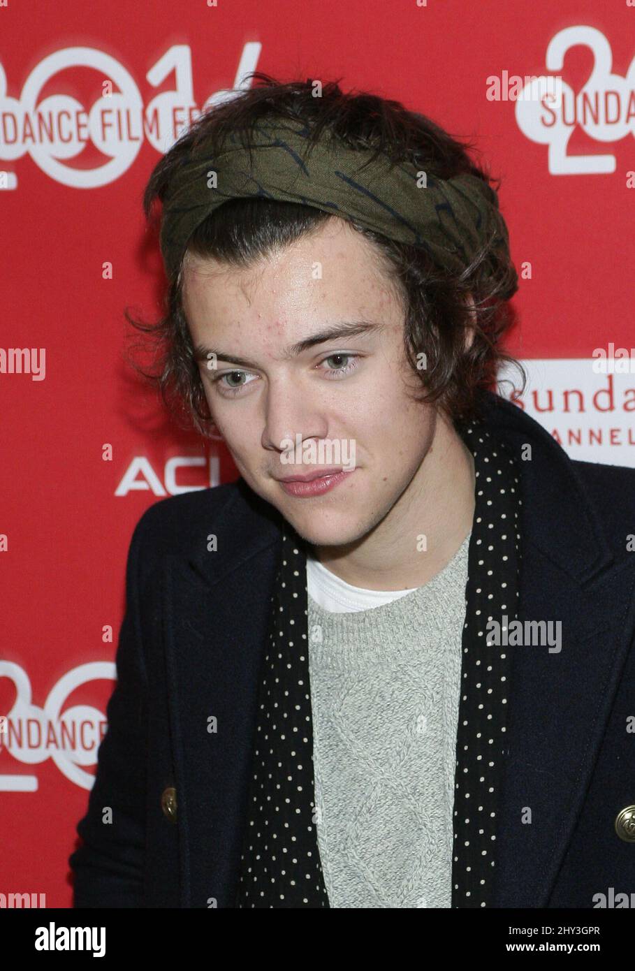 Harry Styles attending the Wish I Was Here Premiere at 2014 Sundance ...