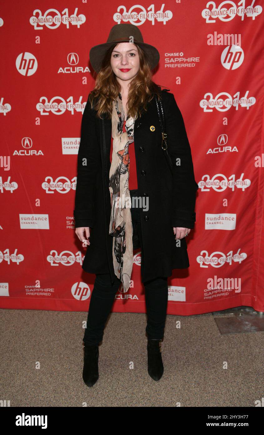 Amber Tamblyn attending the Hits Premiere at the 2014 Sundance Film ...
