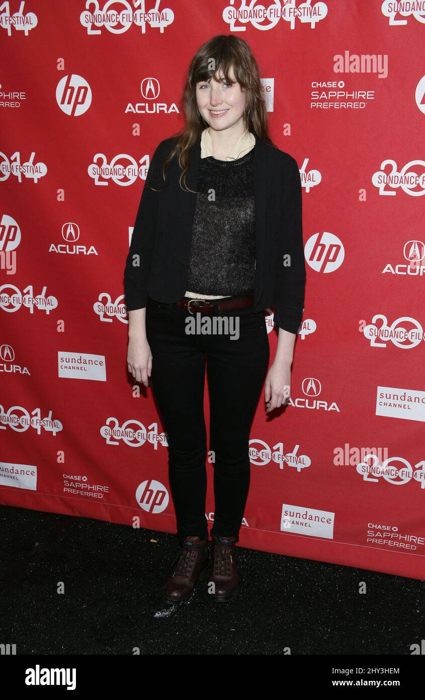 Kate Lyn Sheil attending the Listen Up Philip Premiere at 2014 Sundance ...