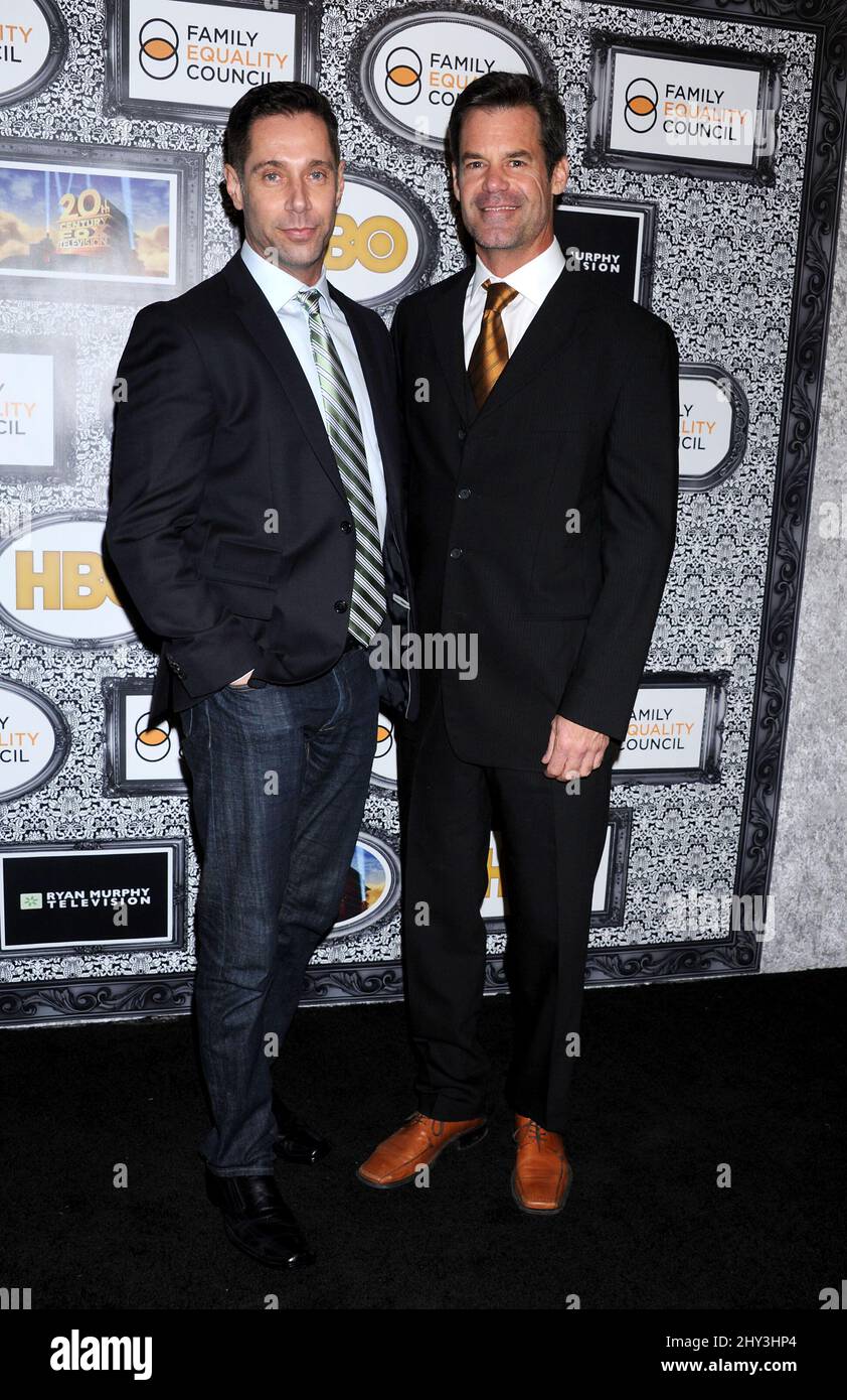 Tuc Watkins and Sergio Schwark attending the Family Equality Council's ...