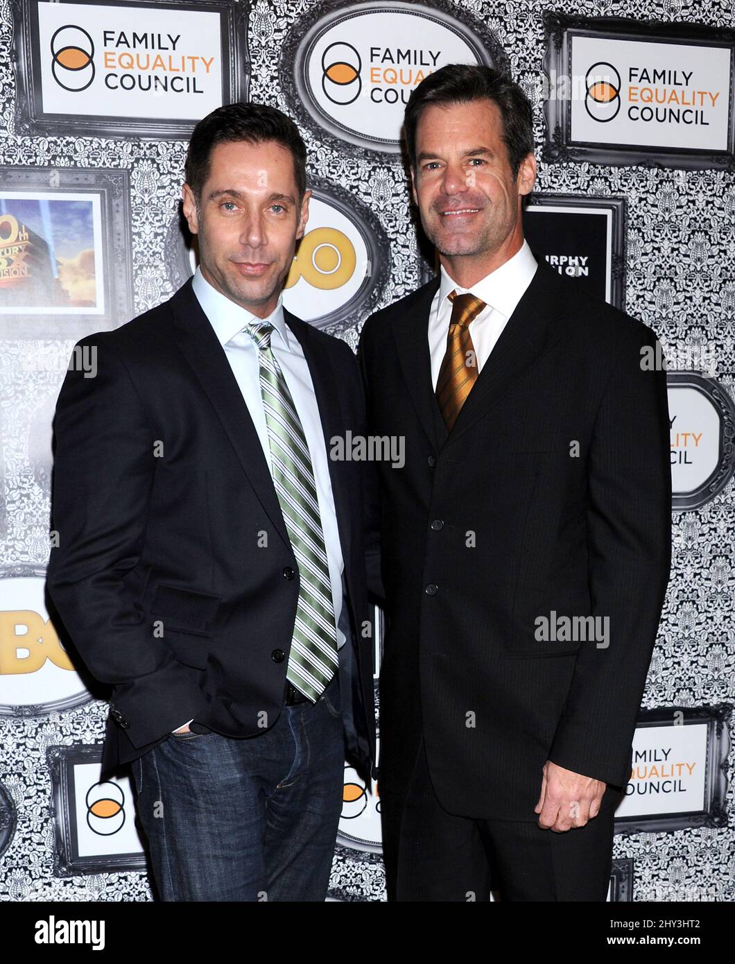 Tuc Watkins and Sergio Schwark attending the Family Equality Council's ...