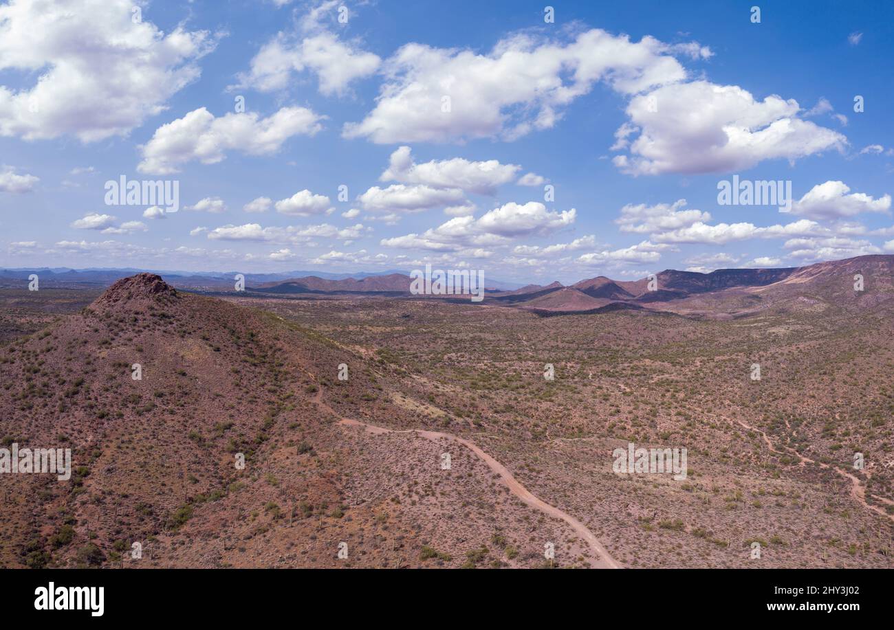 Landscape view at Tonto National Forest, Arizona Stock Photo - Alamy