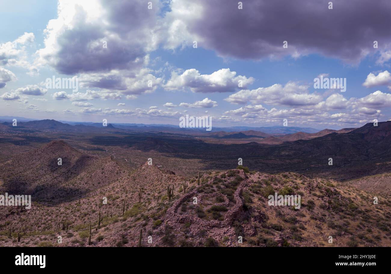Tonto National Forest in Arizona with Native American ruins, Hohokam ...