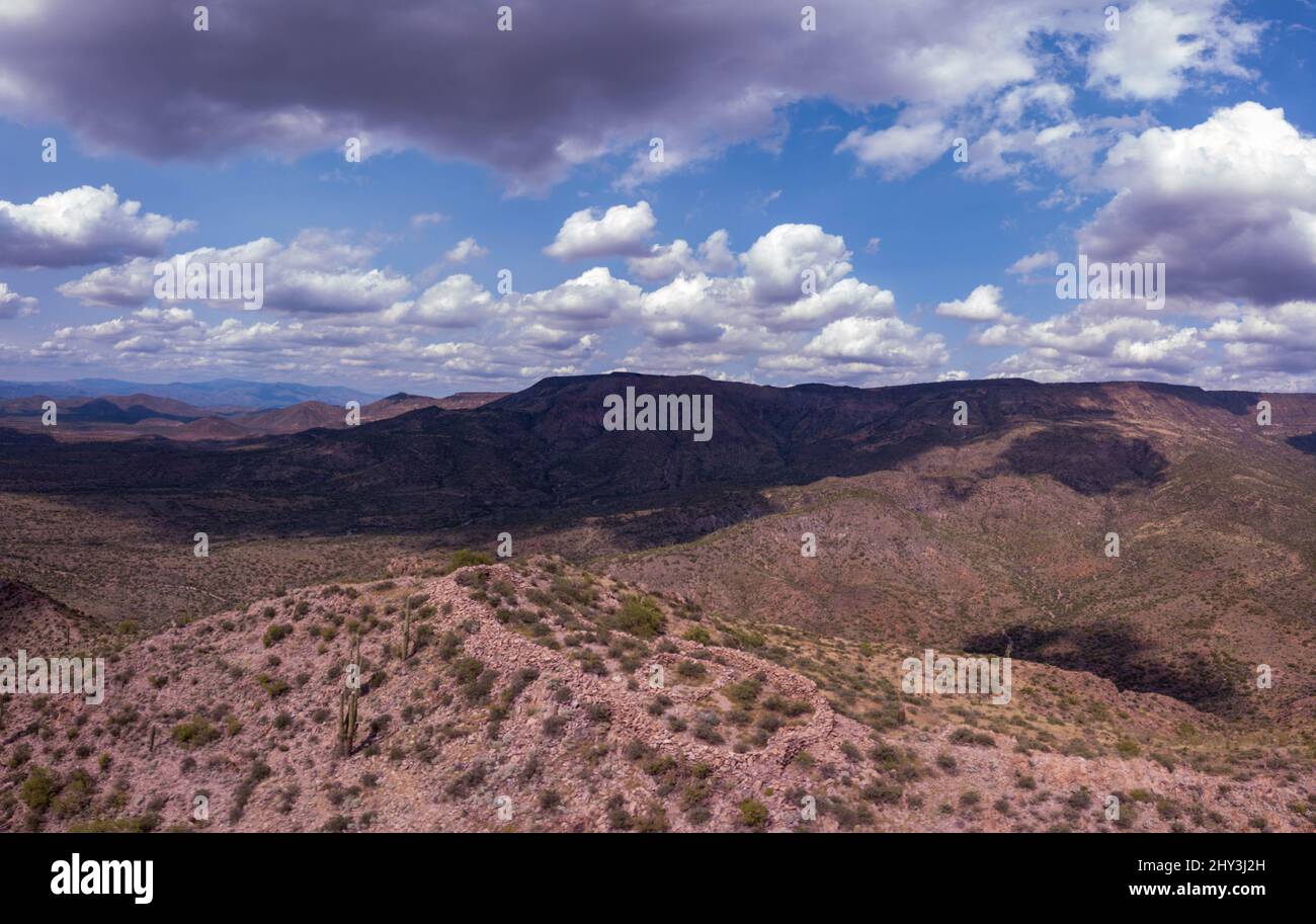 Tonto National Forest in Arizona with Native American ruins, Hohokam ...