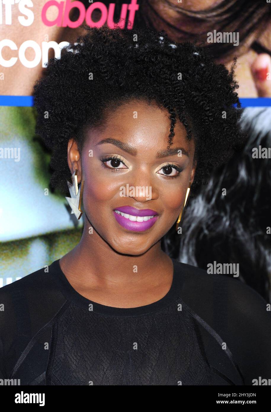 Yaani King attending the "About Last Night" Los Angeles Premiere held ...