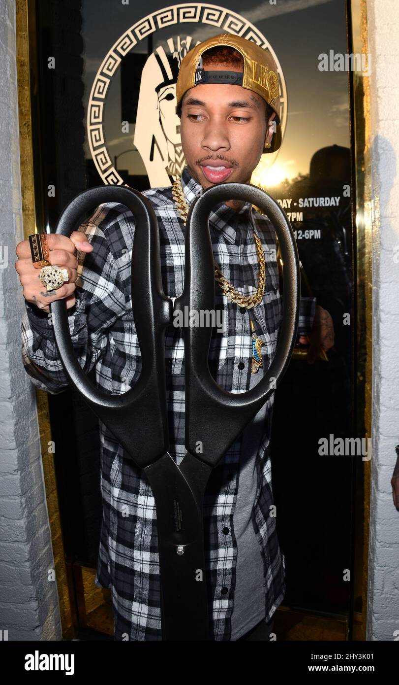 Tyga at the Press Opening Party for rapper Tyga's Last Kings Flagship ...
